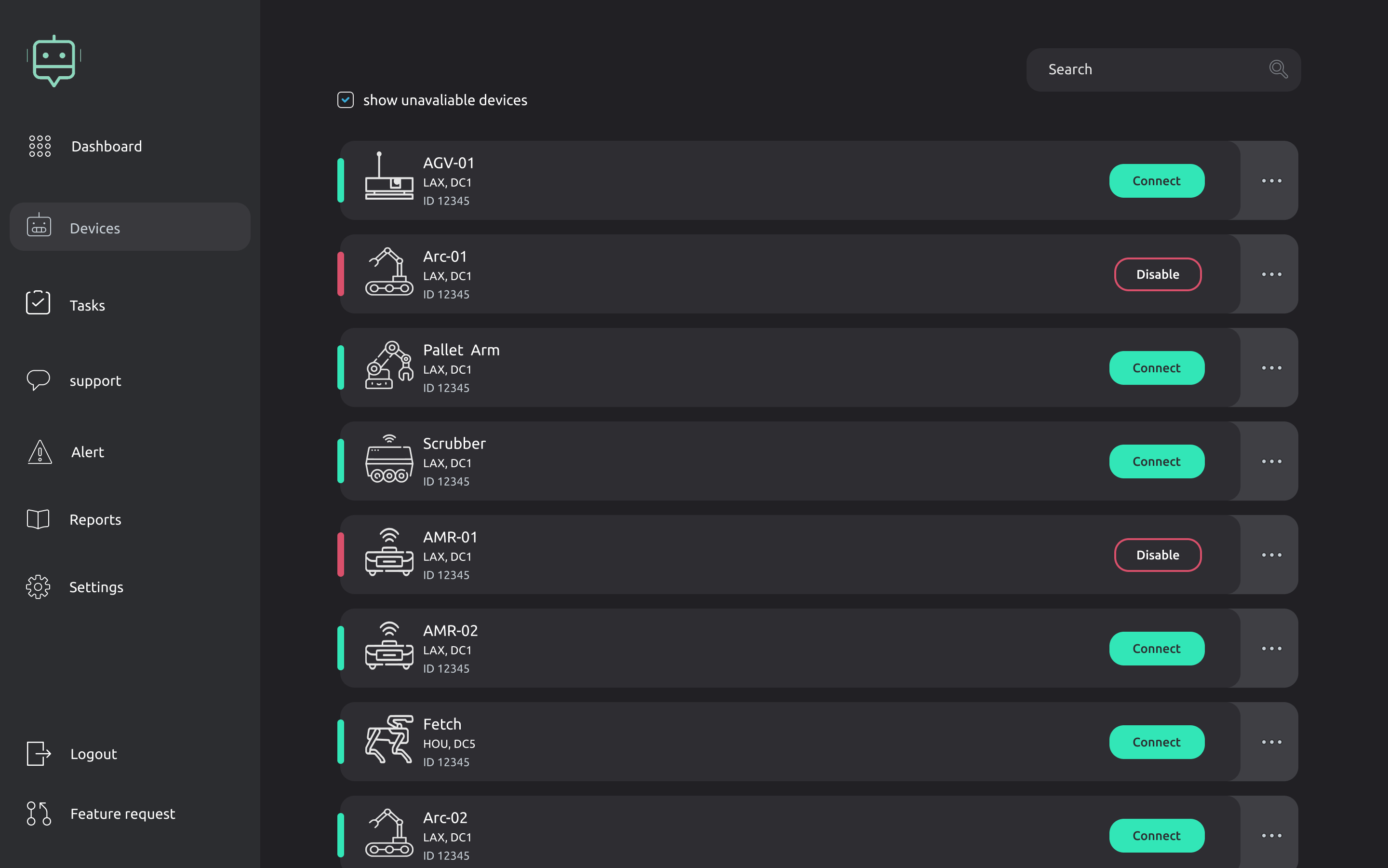 RMS - Open source robotics fleet management systems